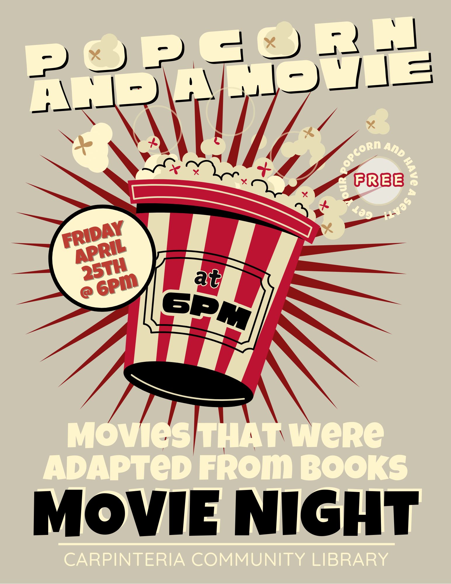 Movie Night! - Carpinteria Community Library